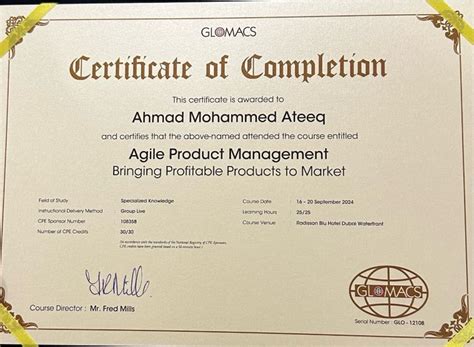 Ahmad Ateeq On Linkedin Agile Productmanagement Continuouslearning Professionaldevelopment