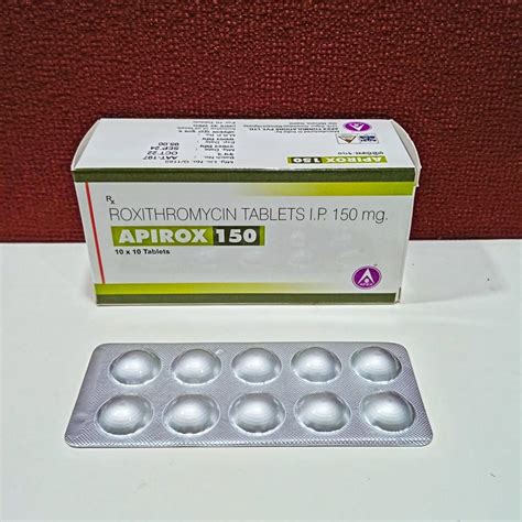 Roxithromycin 150 Mg Tablets At ₹ 950box Antibiotics In Ahmedabad