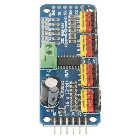 1 Pc PWM Motor Driver 16 Channel PWM Motor Driver Module Servo Motor Driver IIC Module Fit For