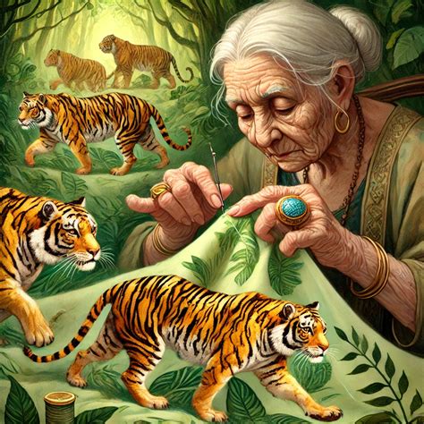 Aunt Jennifers Tigers A Complete Guide For 12 Class Solved Notes