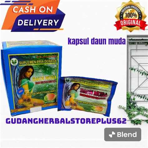 Jual Daun Muda Kapsul Shopee Indonesia