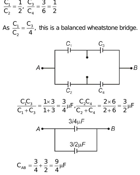 Calculate Equivalent Capacitance Between Point A And B As Shown In Figure