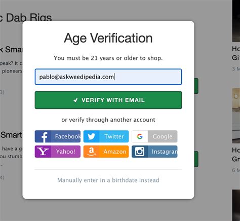 Site Access Add Age Verification To Your Online Store Shopify Community