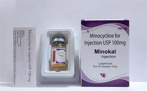 Minocycline 100 Mg Injection At ₹ 3290box Minocycline Injection In