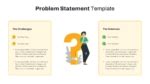 Problem Statement PowerPoint Template And Google Slides SlideKit