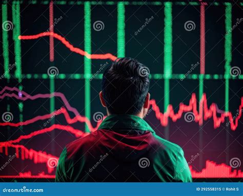 Man Displaying Stock Trading Charts Trading Trends Hacker Vibes