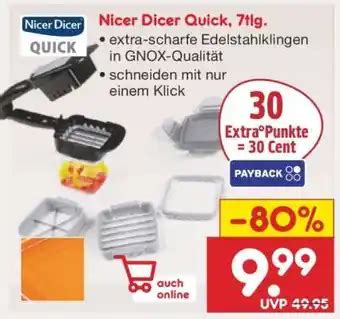 Nicer Dicer Quick 7tlg Angebot Bei Netto Marken Discount