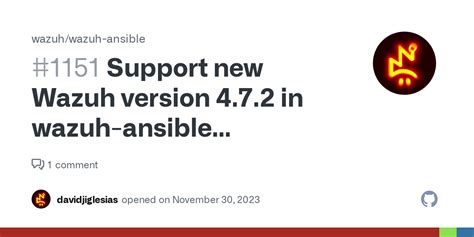 Support New Wazuh Version 472 In Wazuh Ansible Repository · Issue
