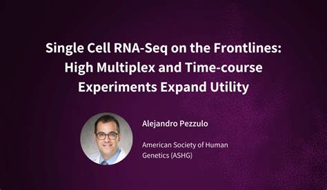 Single Cell Rna Seq On The Frontlines On Demand Webinar