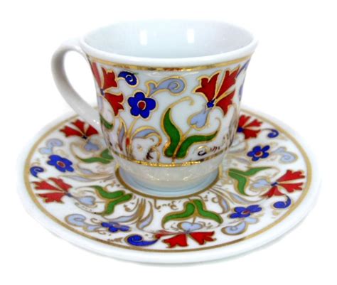 Turkish Porcelain Coffee Cup #5 | Coffee cups, Turkish coffee cups ...