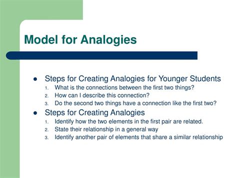 Ppt Creating Analogies Powerpoint Presentation Free Download Id