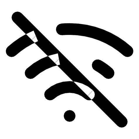 disconnect wifi icon