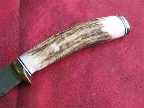 Irvin Campbell Irbi Custom Handmade Trailing Point Hunting Knife Mike