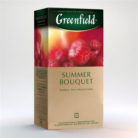 Чай травяной Greenfield Summer Bouquet 25*2 г купить на OZON по низкой ...
