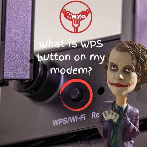 What Is Wps Button On My Modem Your It And Tech Mates