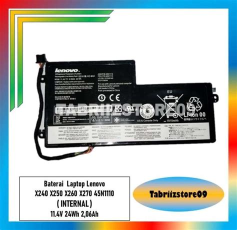 Promo Baterai Internal Laptop Lenovo Thinkpad X S X X T