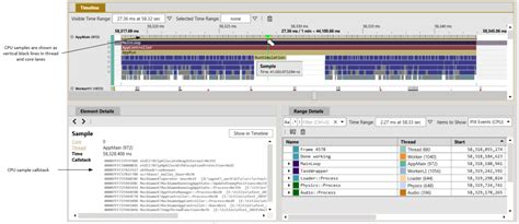 Analyzing CPU Samples In Timing Captures PIX On Windows