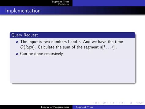 06 Segment Trees Ppt