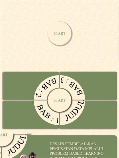 Template Ppt Presentasi Sempro Pdf Page Layout Publishing