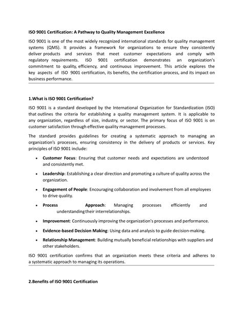 Ppt Iso 9001 Certification Powerpoint Presentation Free Download Id 14042115