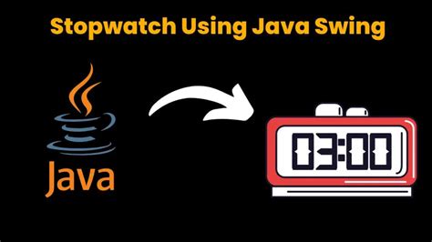 Stopwatch Using Java Swing With Source Code CodeWithCurious