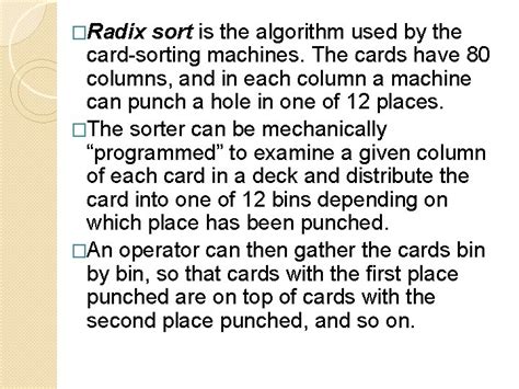 Linear Time Sorting Counting Sort Counting Sort Is