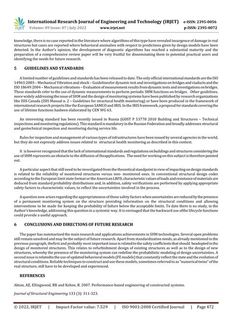 Structural Health Monitoring Review And Practice Pdf
