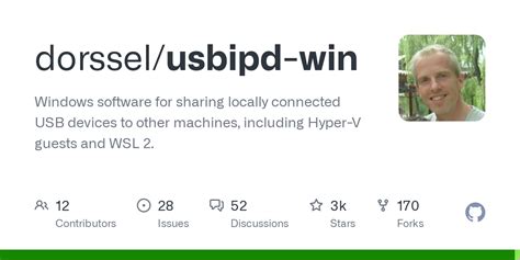 Releases Dorssel Usbipd Win GitHub