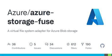 Blobfuse Docker Container Azure Azure Storage Fuse Wiki Github