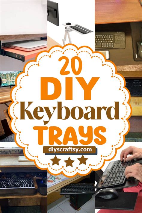 DIY Keyboard Trays You Can Make Easily DIYsCraftsy