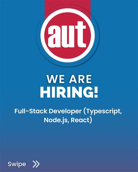 Fullstackdeveloper Hiring Typescript Nodejs React Autsorsa Hr And Bpo Solutions