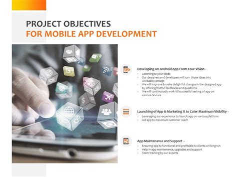 Mobile App Development Presentation Free Powerpoint Template Images