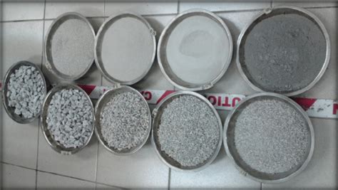 1 Aggregate According To The Sieve Size Download Scientific Diagram