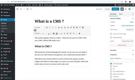 What Is A Cms Cms Vs Html Explained Mr Virk Media