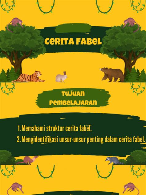 Cerita Fabel Pptpdf Pdf