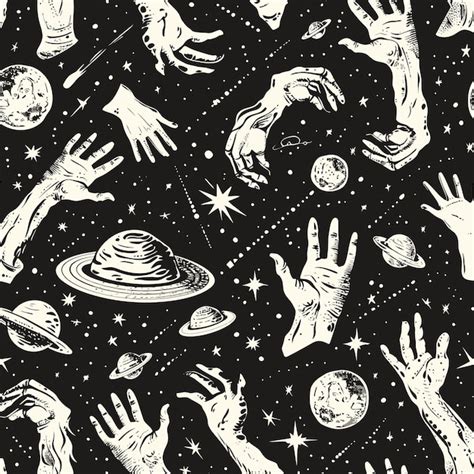 일러스트레이션 패턴 프리미엄 벡터