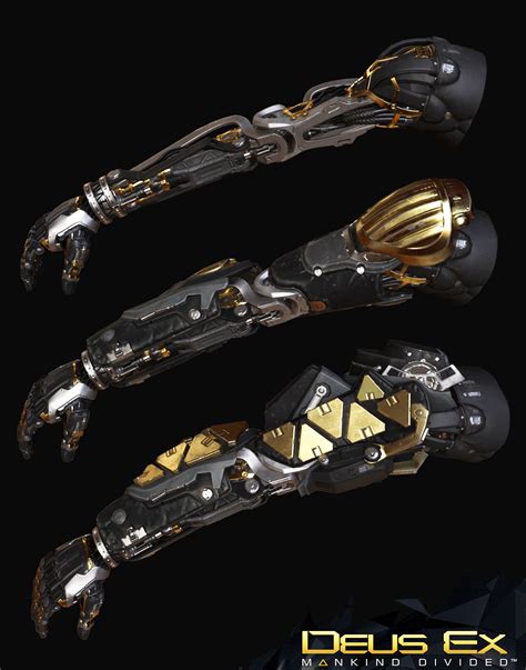 Artstation Deus Ex Mankind Divided Arc Augs Game Res