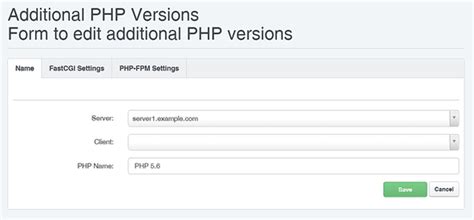 How To Install Php 71 72 And 56 As Php Fpm And Fastcgi For Ispconfig