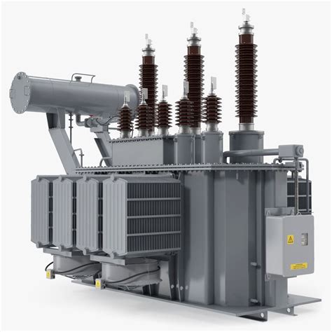 Overload Distribution Power Transformer 3d Model 89 3ds C4d Fbx