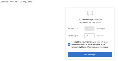 How To Retrieve More Than 10 Items Defaulted In A Fifo Queue Message Browser