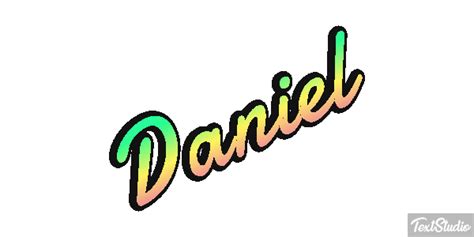 Daniel Name Animated  Logo Designs
