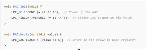 Working With The Lpc1768 Integrated Peripherals Adc And Dac