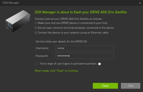 Install DRIVE With SDK Manager NVIDIA SDK Manager Documentation