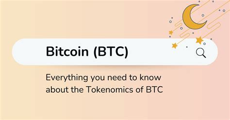 Bitcoin Guide 2022 Full Explanation And Tokenomics Of Btc Bitbuyca