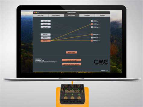 Cme U6midi Pro Midi Interface With Midi Routing And Filters