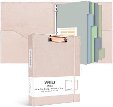 Joycat 3 Ring Binder Clipboard With Storage124x102