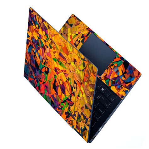 Full Panel Laptop Skin Colourfull Abstract Skinslegend