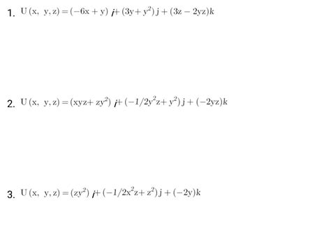 Solved The Following Three Kinds Of Velocity Vector Chegg
