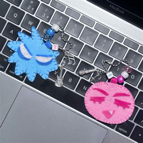 Ivantill Felt Keychains Ivan Keychain Alien Stage