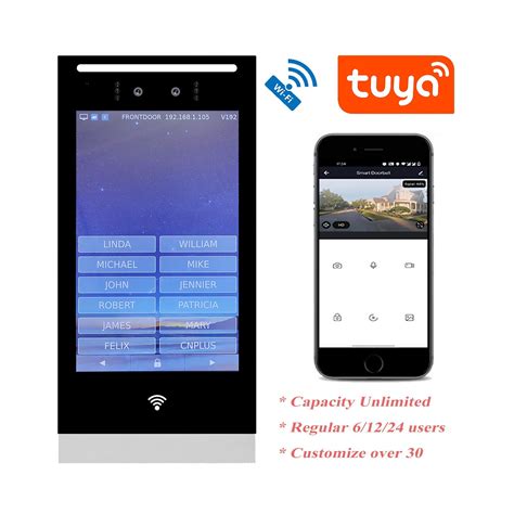 Apartment Tcp Ip Video Intercom Outdoor Station Apartment Video Intercom And Mobile App